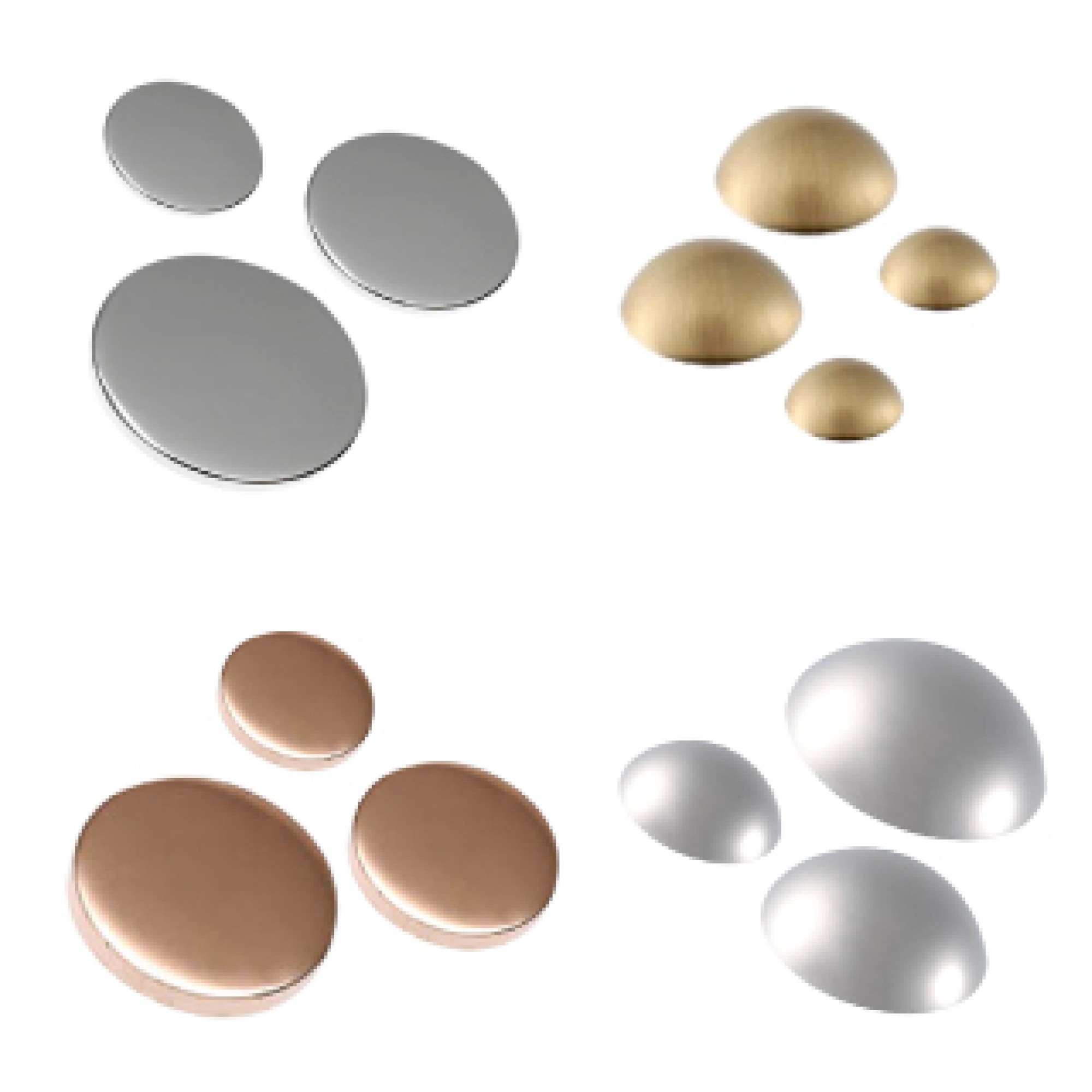 Mirror Screws & Coverheads