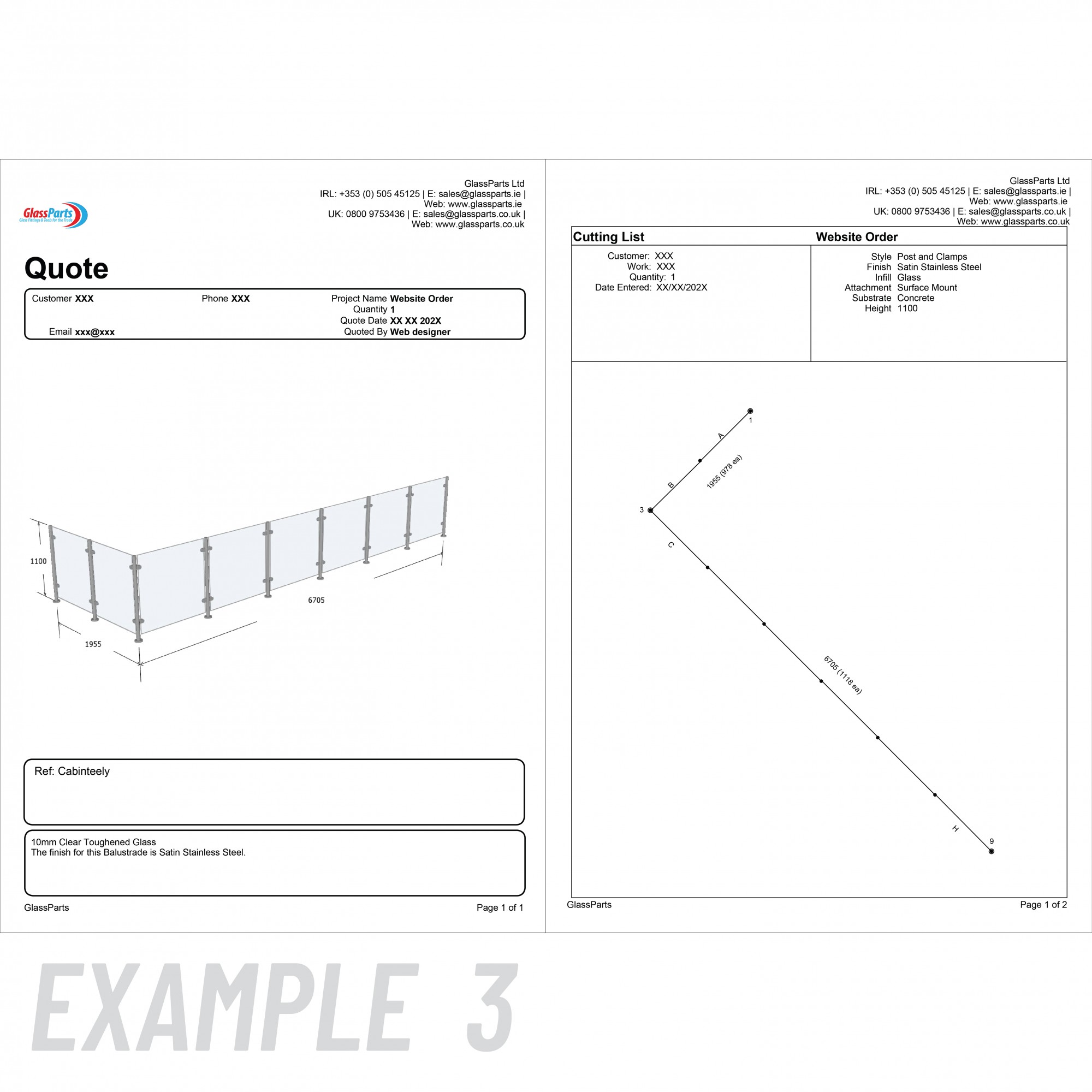 Drawing Request Form - Refill Pad