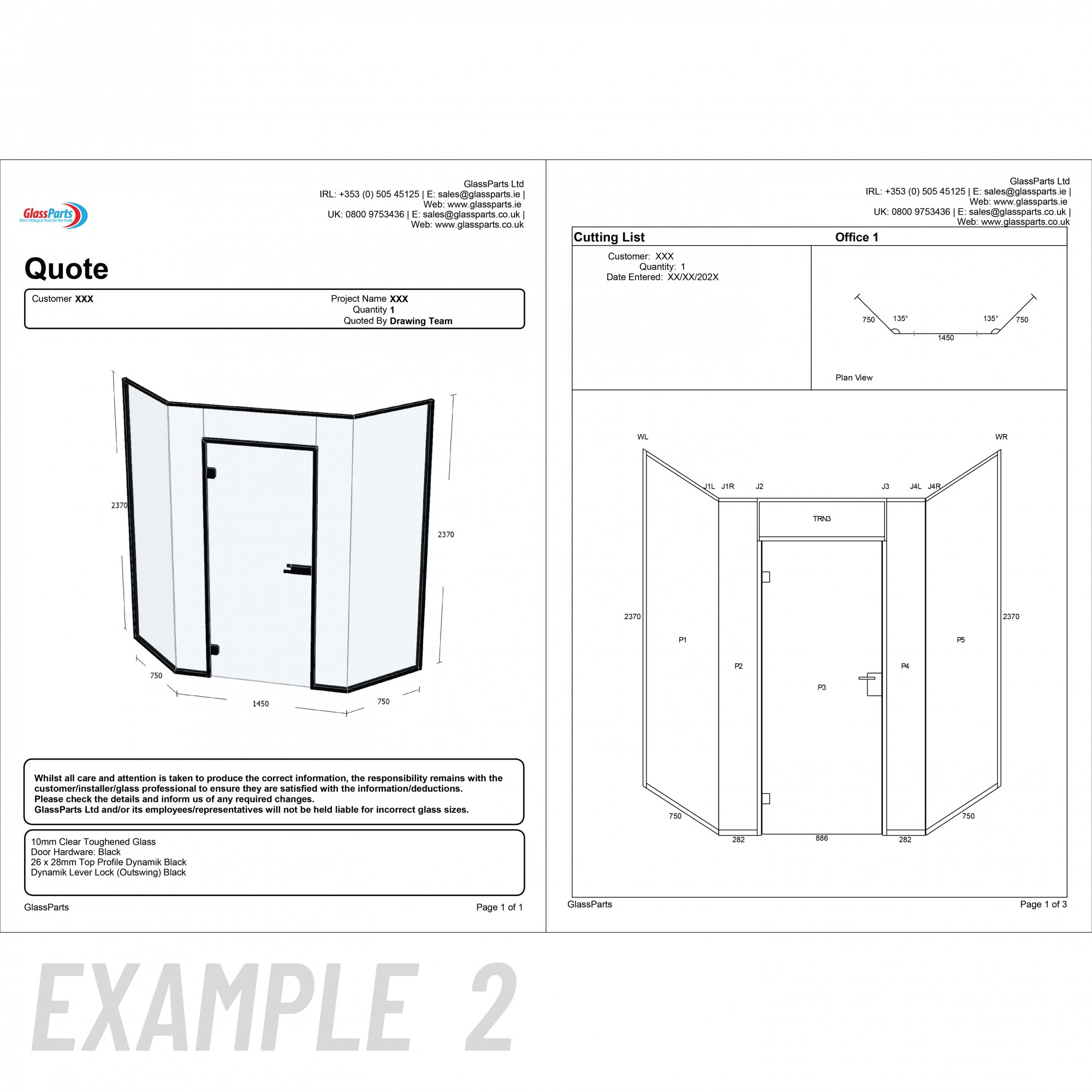 Drawing Request Form - Refill Pad