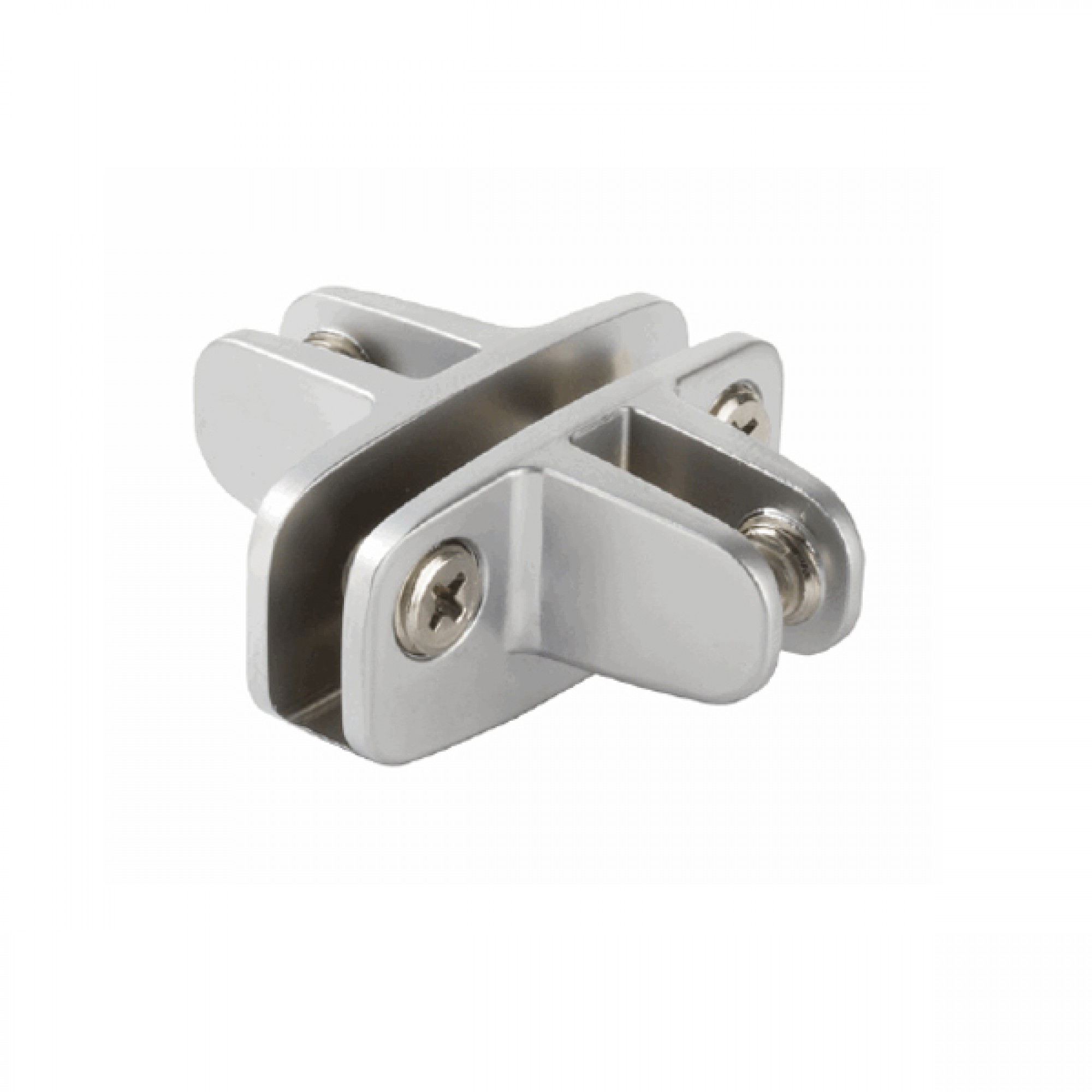4 Way Assembly Bracket Closed Type - Matt Chrome
