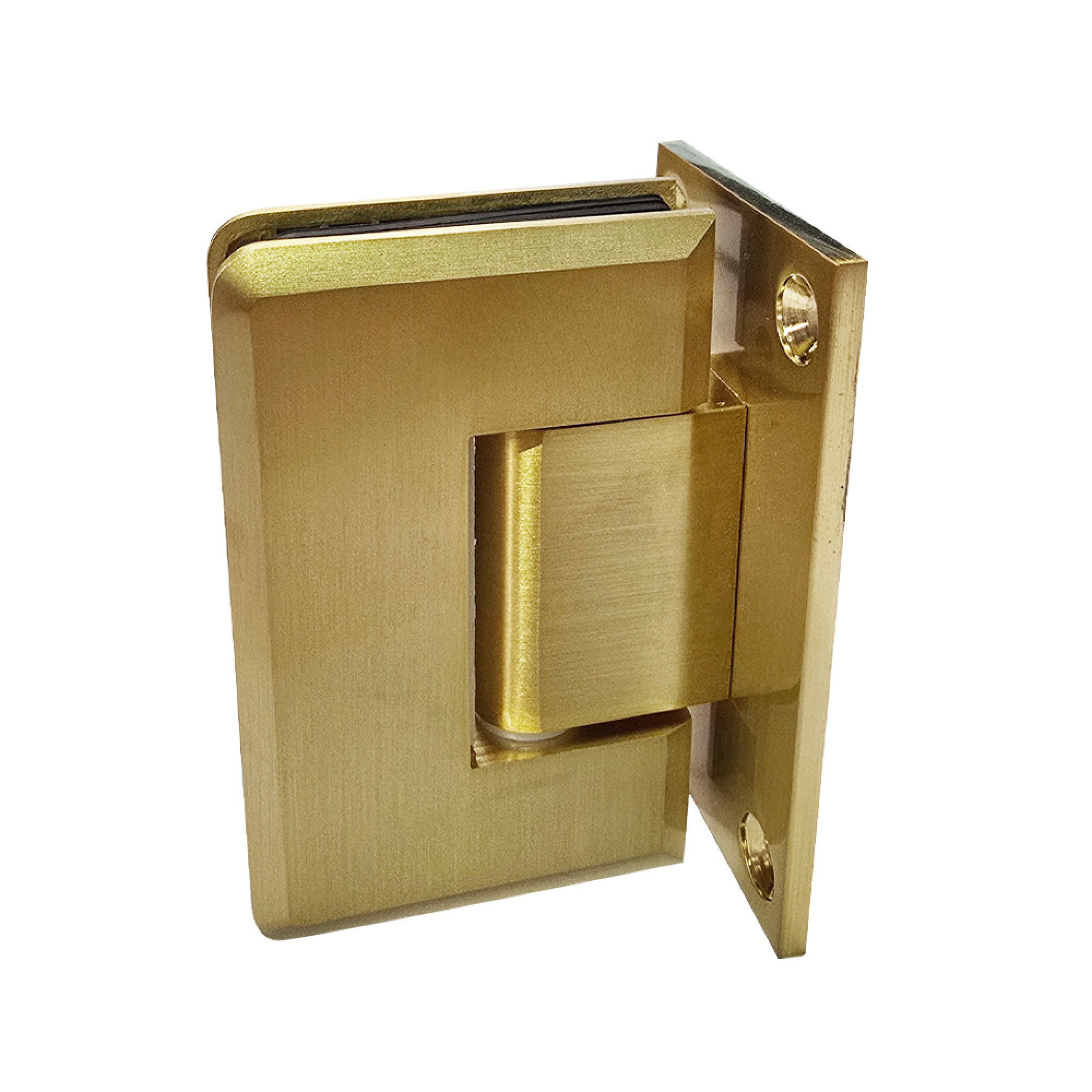 Shannon Range - Wall To Glass Shower Hinge - Brushed Satin B