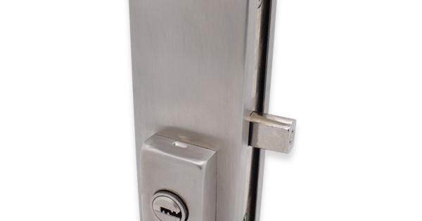 Corner Lock - Satin Stainless