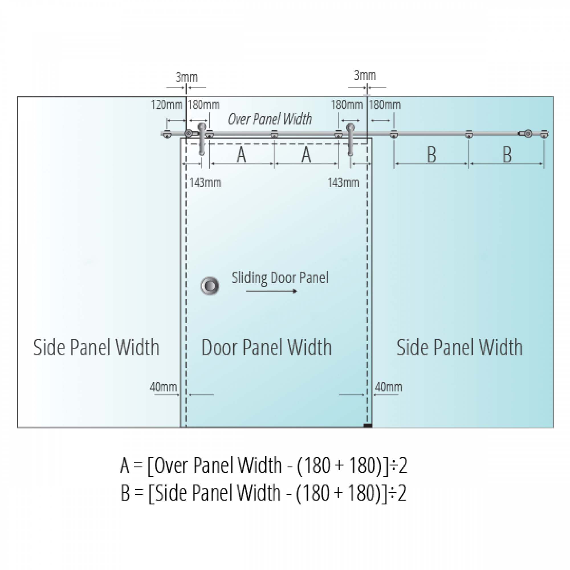 G-Tech Single Door Kit With Two Side Panels - Kit C