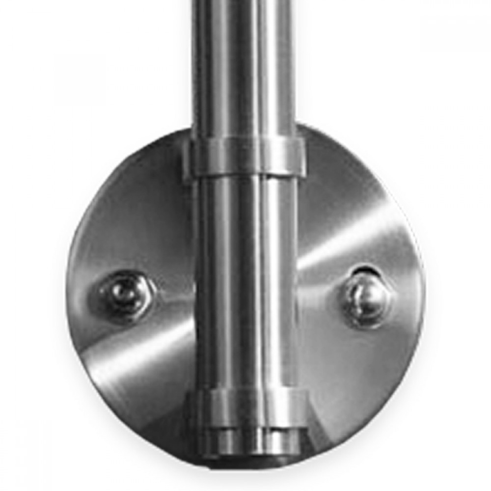 Side Mount Corner Post - 900-1300mm - Flat Cap
