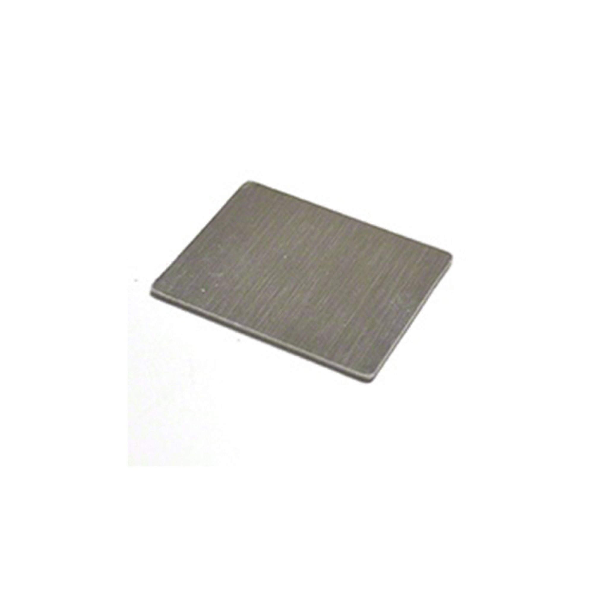 Wall Profile System Flat End Cap 10mm SS Effect