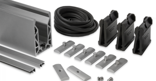 19mm Glass Crystal View 3 Metre Surface Mounted Kit