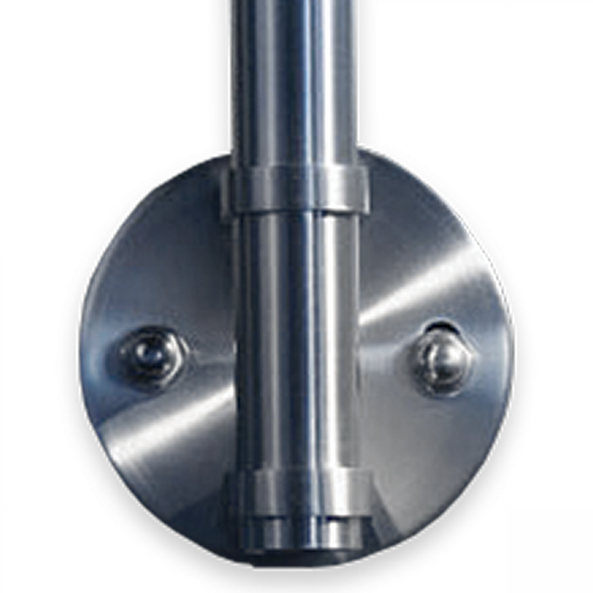 Side Mount End Post - 900-1300mm - Sloped Hand Rail