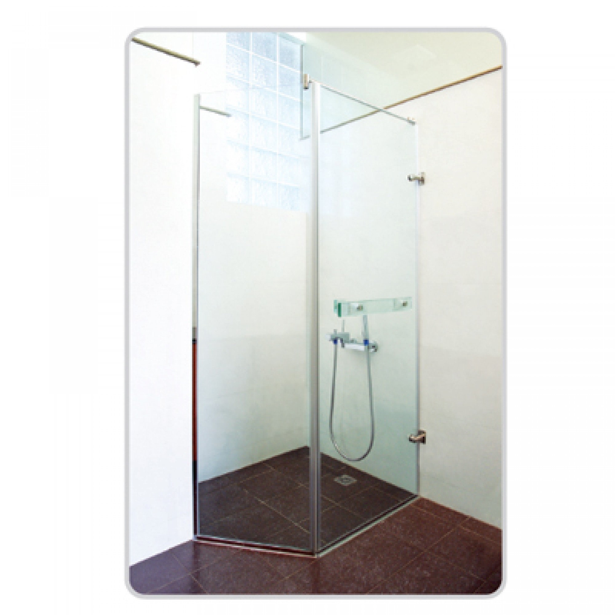 Shower Door Threshold - 304SS Mirror Polished