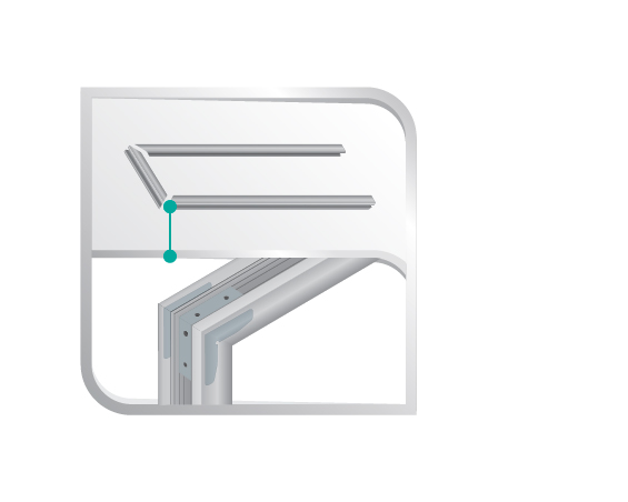 H-Type Glass to Door Frame Installation Instructions